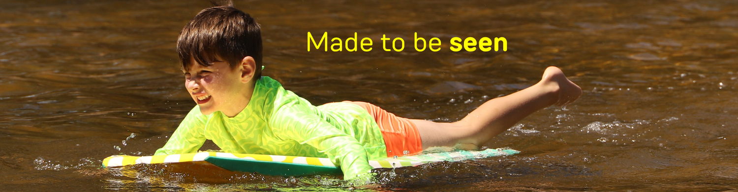 Vizzies Swim | Bright, Visible Swimwear for Kids, Toddlers & Babies